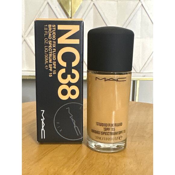 MAC Cosmetics | Makeup | Mac Nib Studio Fix Fluid Foundation Spf 5nc38 ...
